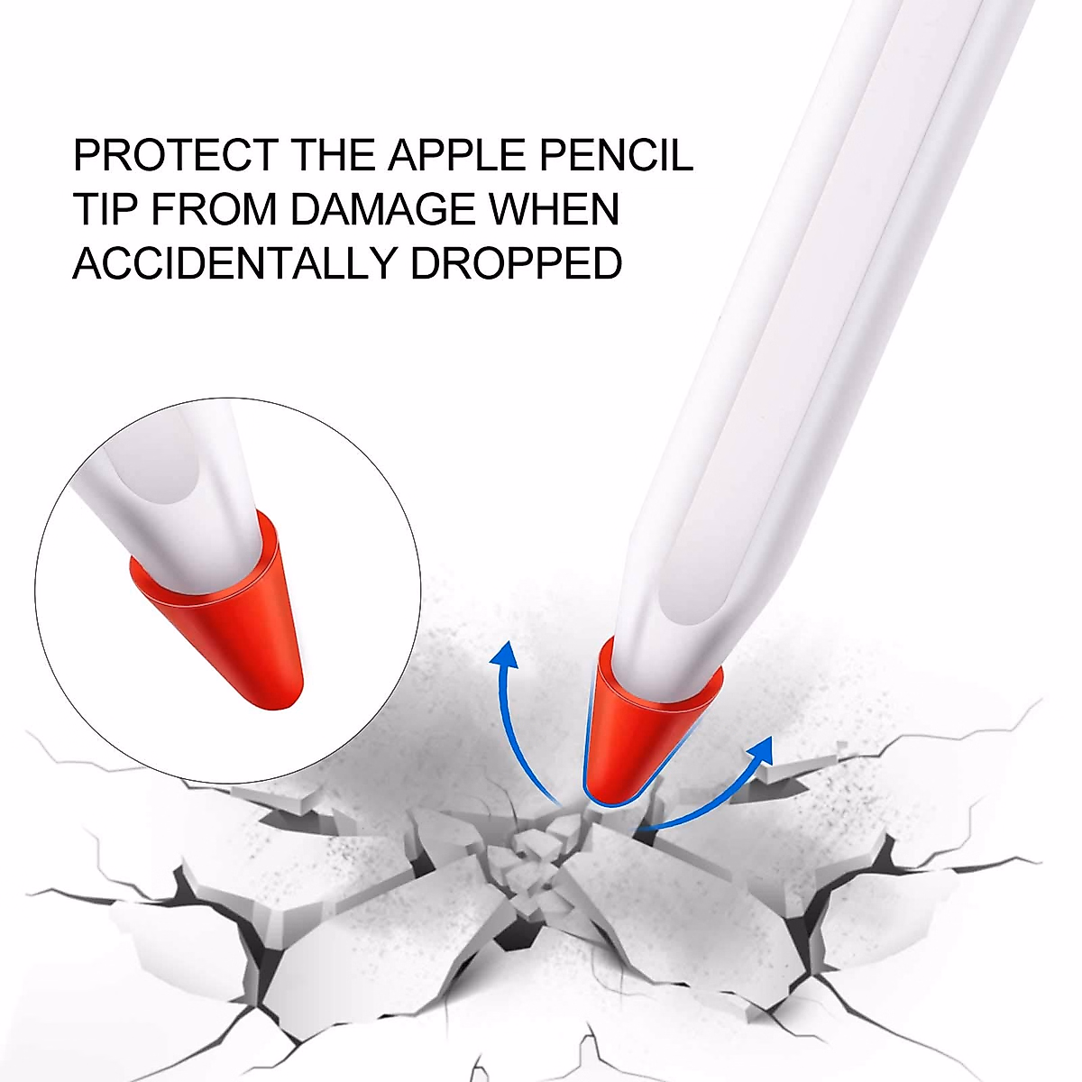 LINGXIU 16 Colors Silicone Nibs Tips Cover Compatible with Apple Pencil 1st and 2nd Generation, Silicone Nibs Caps Slim Lightweight Thin Protective Case Noiseless Drawing Fit iPad Pencil (16 Pack)