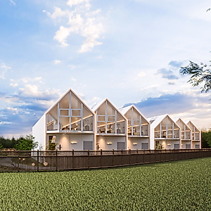 Prefab Homes | Prefab Modular Tiny Homes with Bathroom & Kitchen | 46.7m² Modular Mobile Home for Backyard, Hotels, Offices, Bars, Outdoor Living | Tiny Homes to Live in for Adults