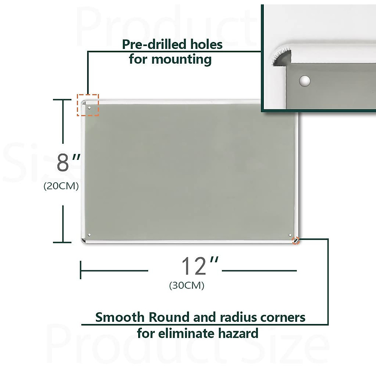 Room Rules Sign For Teen Girls Boy Bedroom/Gaming Room Door Decor Dorm Wall Accessories Cool Things, Funny Metal Tin Signs 12 X 8 In