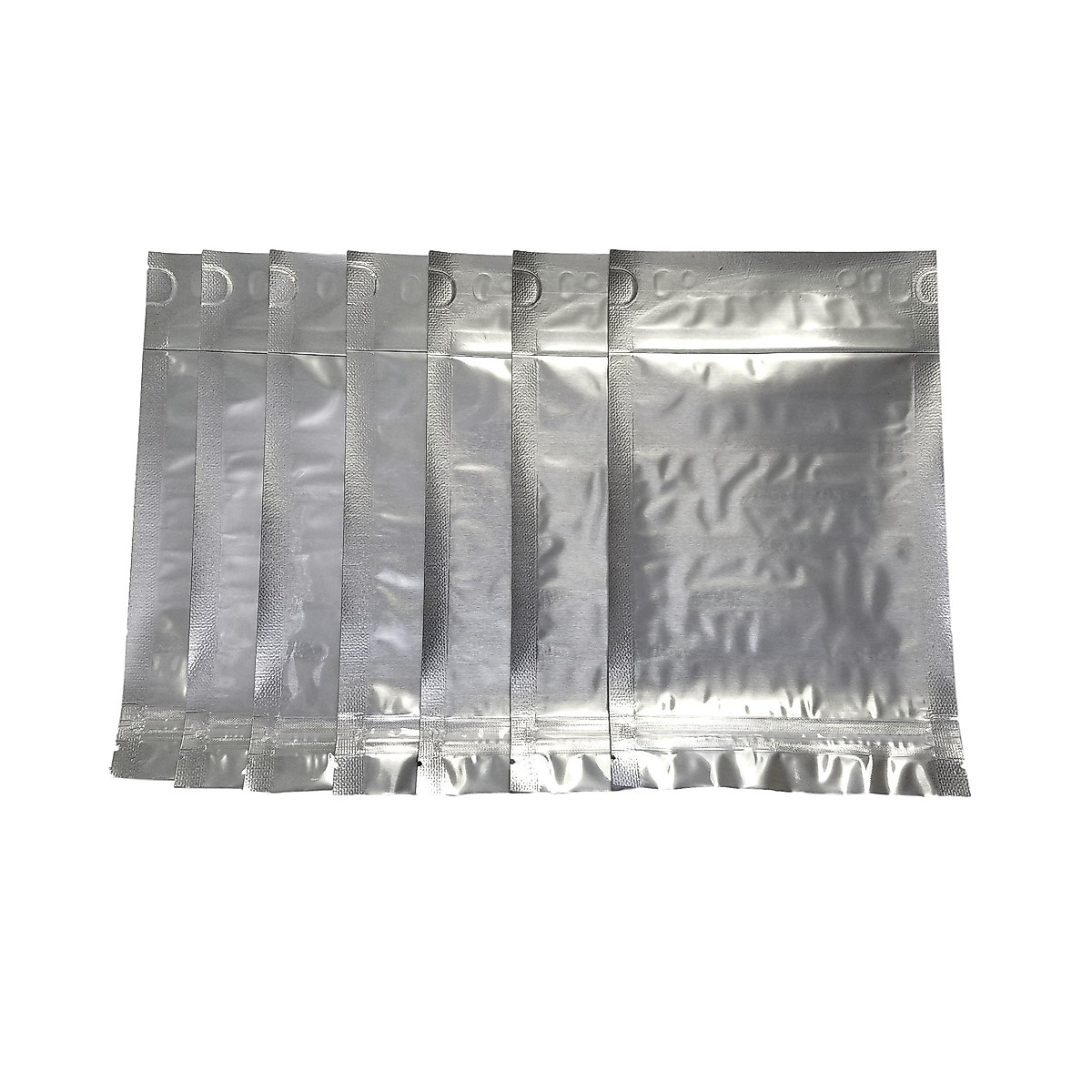 Clear Front Resealable Mylar Bags - 5 Mil - 6" x 9" x 3" Gusset Zip Seal Stand Up Pouch for Freeze Dried Fruits Food Grains Coffee Candy Tea Snacks Storage Container (100)