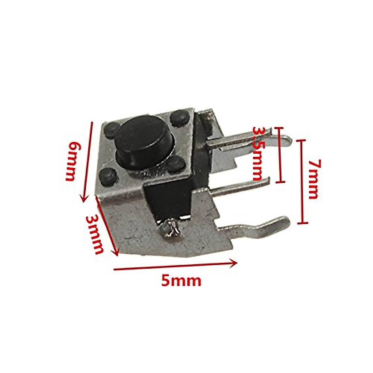 10 pcs RB LB Bumper Switch Button Buttons for Microsoft Xbox One Xbox 360 Controller Replacement (Black)