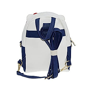 ALORVE Anime Cute Cartoon Bag Cosplay Shoulder Bag Backpack Handbag PU Schoolbags for Kids Girls Fans(Navy Blue)