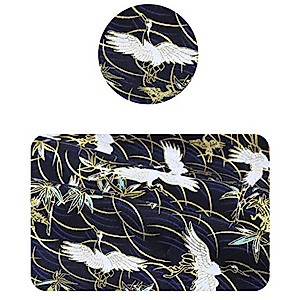 5PCS Cotton Craft Fabric 25x25 cm, Cute Japanese Style Cotton Wrapping Cloth Squares Quilting Fabric, Bundles of Fabric for DIY Patchwork Sewing (G#)