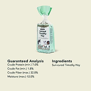 Zupreem Food Nature'S Promise Timothy Hay, 14 Oz