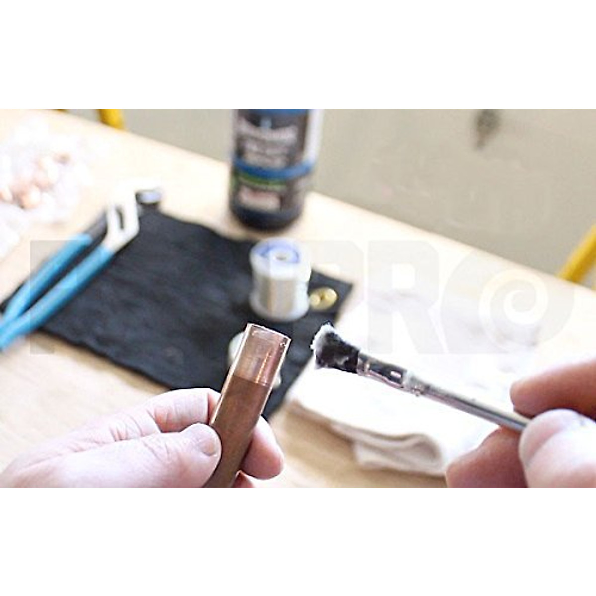 Acid Brushes - 36 Count 3/8 Inch Horsehair Acid Flux Brushes, Disposable Glue Brushes for Woodworking, Epoxy Brushes for Resin, Great for Crafting, Soldering, in The Home, and School, or Shop