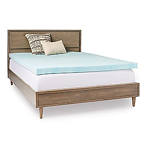 Slumber Solutions Gel Memory Foam 3-inch Mattress Topper with Cover King