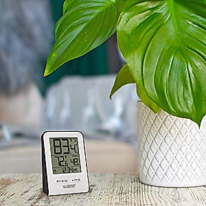 La Crosse Technology 308-1409WT-CBP Wireless Temperature Station with Time,White,