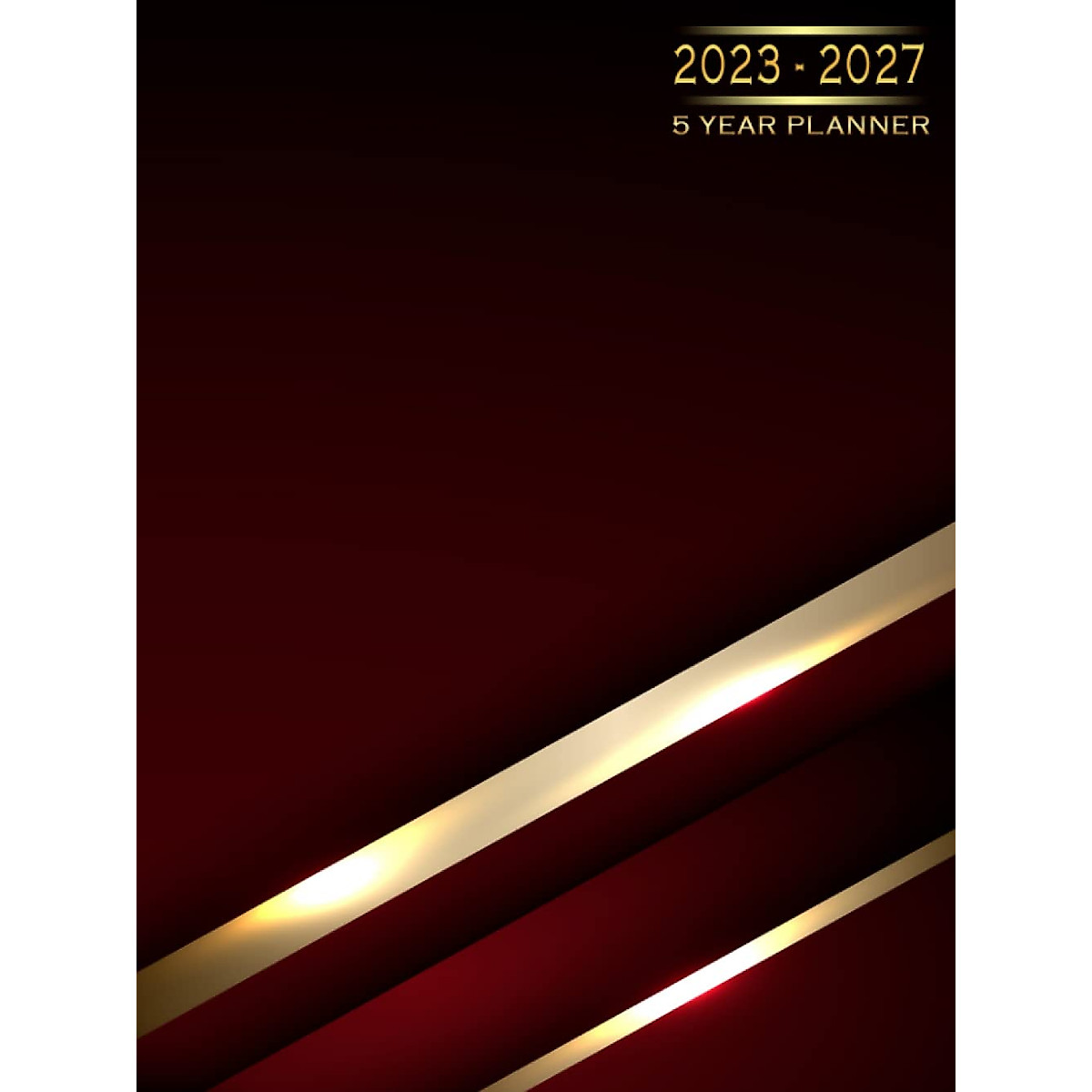 2023-2027 Five Year Monthly Planner: Monthly Calendar Organizer