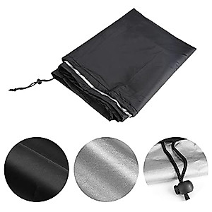 BBQ Cover, 30in Outdoor Waterproof Barbecue Protector Garden Patio Gas Grill Protector Weather Resistant Fade Resistant