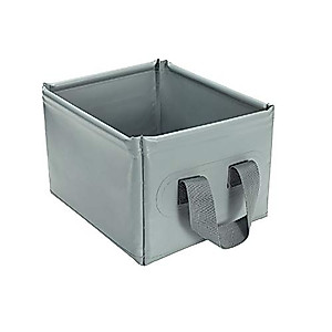 meori Party Bowl & Wash Insert for Small & Large Foldable Boxes Accessory, Grey