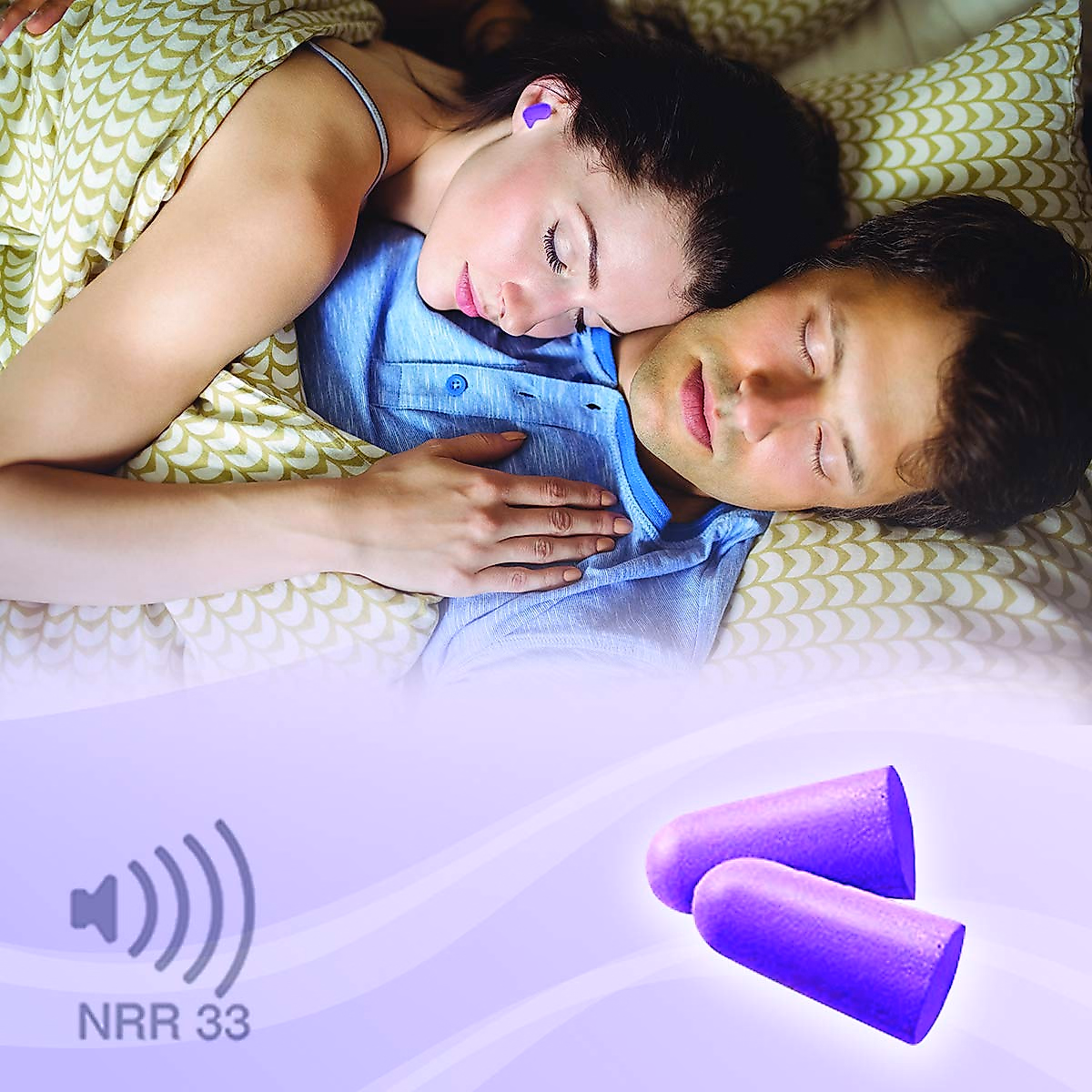 MOLDEX Soft Foam Earplugs 40 Pairs Ear Plugs for Sleeping, Snoring, Work, Travel, Shooting - 33dB Highest NRR Made in USA