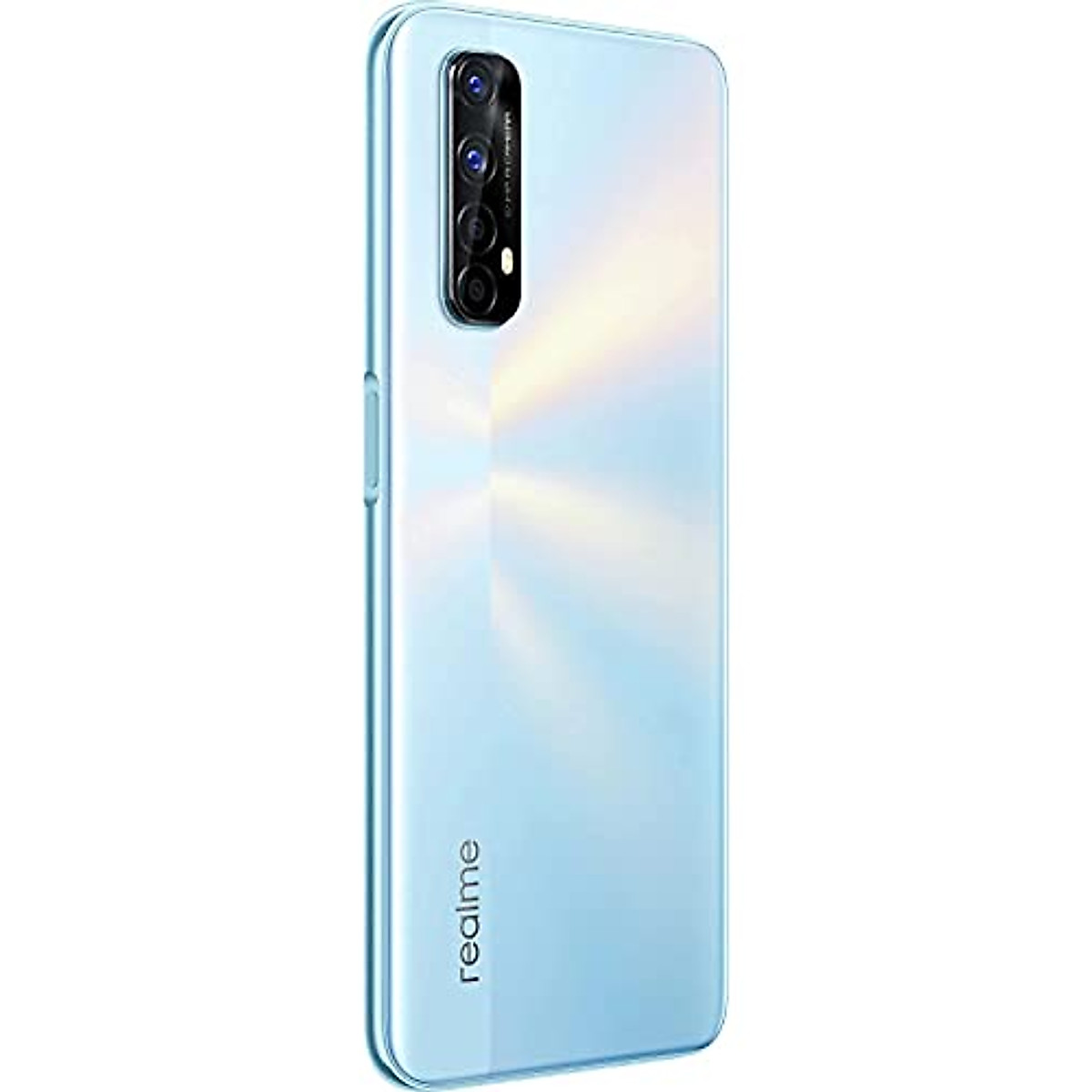Realme 7 (128GB, 8GB), Fast Charge, Unlocked Global, International Version (At&t Tmobile Metro Cricket Latin Europe) (NO Verizon/Boost/Spring) (White) No Warranty