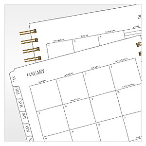 FranklinCovey - La Vie en Rose One Page Per Day Wire-Bound Planner (Jan 2024 - Dec 2024)