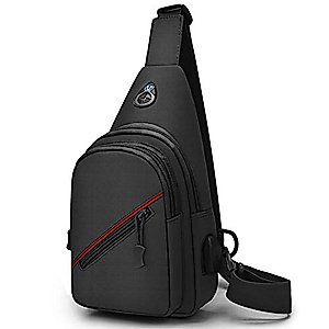 CamGo Small Tactical Chest Sling Bag One Strap Crossbody Daypack Shoulder Backpack for Sport Daily