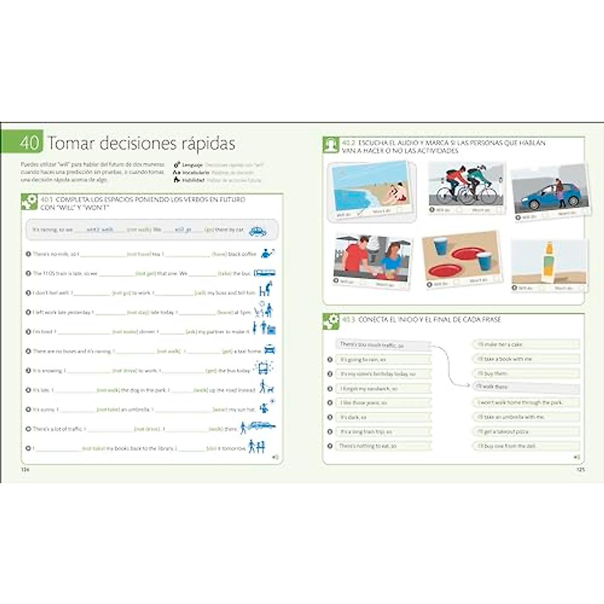 English for Everyone: Nivel 2: Inicial, Libro de Ejercicios: Curso completo de autoaprendizaje (DK English for Everyone) (Spanish Edition)
