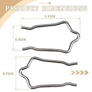 96914 Retaining Clip for Moen and Posi Temp Single Handle Tub and Shower Valves, Replacement for 96914, 82604, 1222 Mixer Cartridges, Shower Mixer Handle Replacement Part,pack of 3