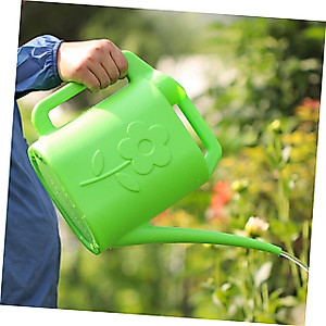 Happyyami Outdoor Watering Pot Garden Sprinkler Can Home Watering Can Watering Kettles Long Spout Watering Can Watering Can Plant Watering Cans Sprinklers Portable Plastic