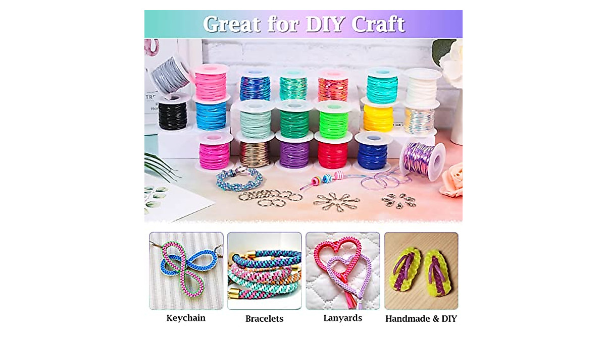 Cridoz Boondoggle Lanyard Kit - Create DIY Crafts
