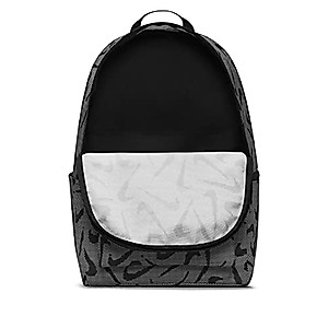 Nike Heritage AOP Backpack BLACK/BLACK/WHITE DQ5653-010, One Size