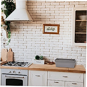 Yardenfun 2pcs Mold Honeycomb Toast Box Tray Mold Aluminum Baking Pans Mini Loaf Pans Cast Iron Bread Pan Non- Stick Oblong Bread Toast Bakeware Baking Trays Baking Tools Kitchen Gadget Cake