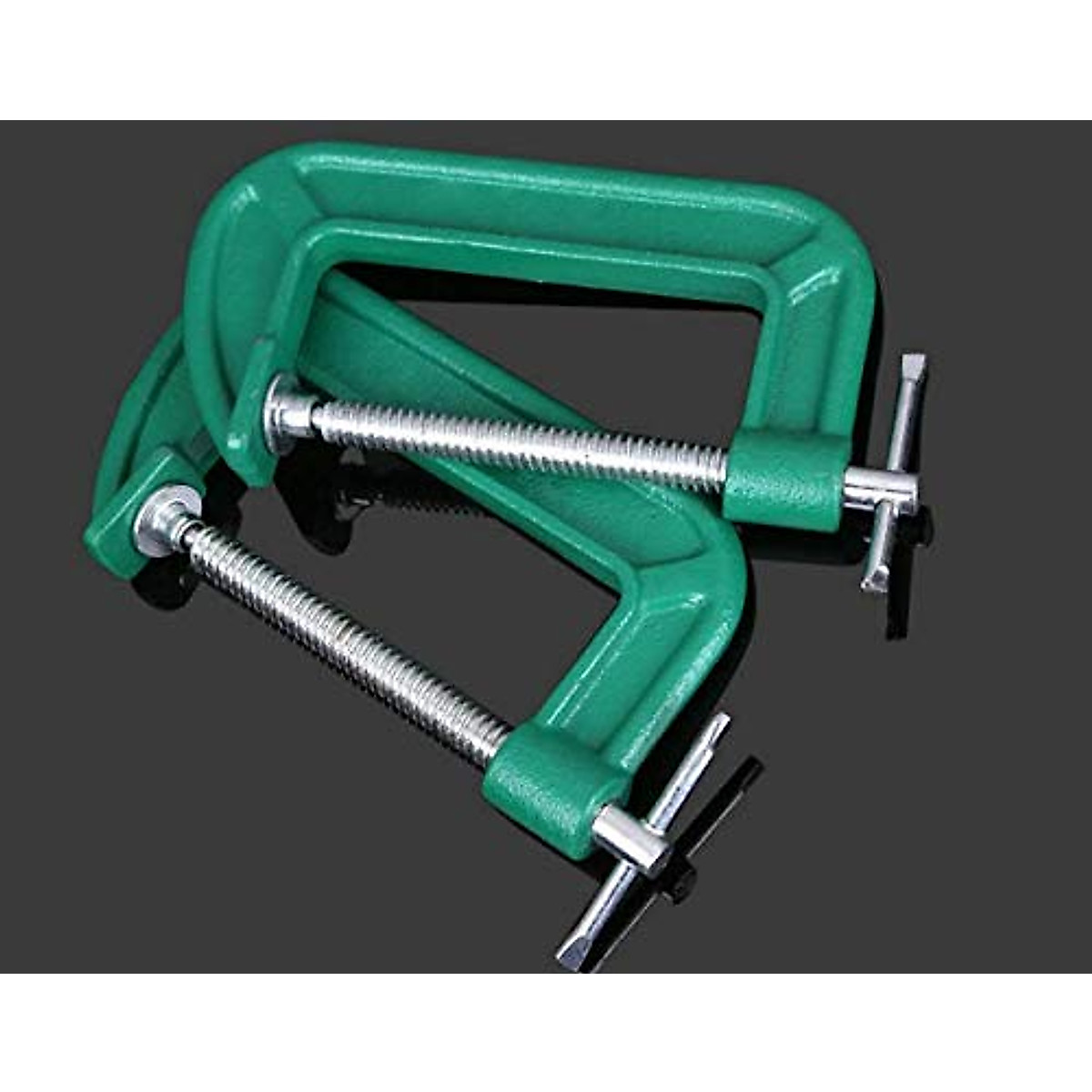 WOIWO 2 PCS Malleable G C Type Woodworking Clamp Manual Quick Fixing Clamp Clamp G Type Clamp C Type Clamp
