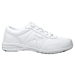 Propét Womens Washable Walker Walking Shoe, Sr White, 8.5 Wide US