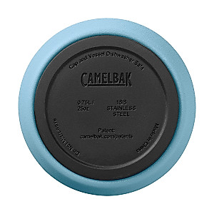 CamelBak Horizon 25oz Water Bottle - Insulated Stainless Steel - Wine Compatible - Leak Proof - Dusk Blue