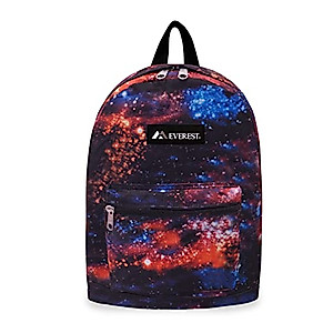 Everest Kids' Basic Pattern Backpack, Galaxy, One Size,1045KP-GALAXY