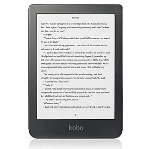 Kobo Clara HD 6" Carta E Ink Touchscreen E-Reader (Renewed)