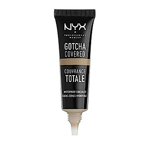 NYX Professional Makeup Gotcha Covered Concealer, No.07 Tan, 0.27 Fluid Ounce