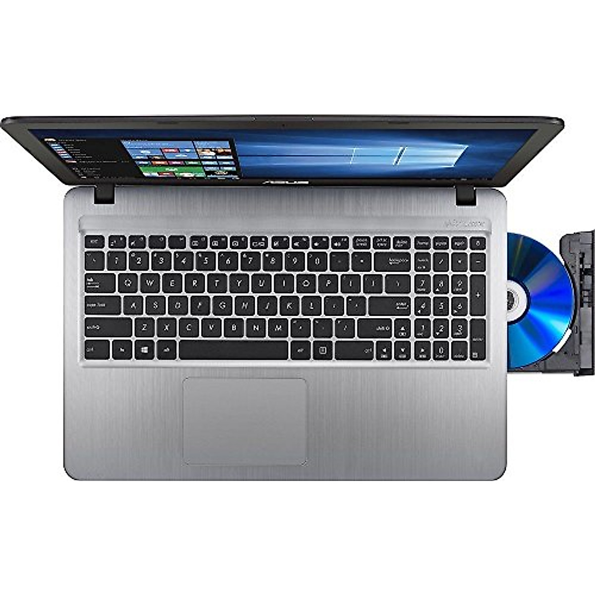 Asus X540LA-SI30205P 15.6-Inch Flagship Premium Laptop (Intel Core i3-5020U 2.2GHz Processor, 4GB DDR3, 1TB HDD, Windows 10) Silver