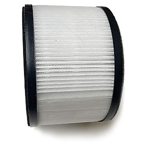 Nispira True HEPA Carbon Filter Replacement Compatible with Partu BS-03 HEPA Air Purifier, 2 Packs