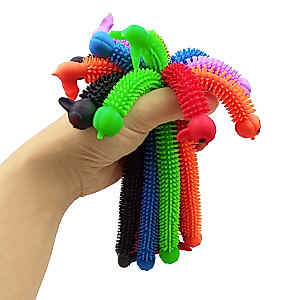 Jofan 24 Pack Halloween Stretchy String Fidget Sensory Toys for Kids Boys Girls Halloween Party Favors Halloween Treat Bags Gifts