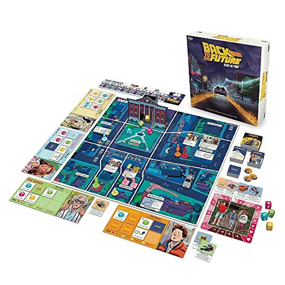 Funko Back to The Future - Back in Time Board Game for 2 - 4 players