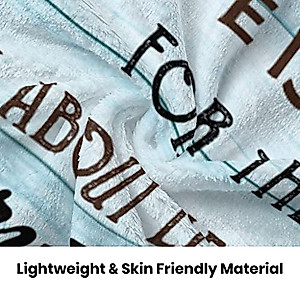 VXDRZGT to My Granddaughter Blanket for Mothers Day - Granddaughter Gifts from Grandma - Birthday Gifts for Granddaughter - Grandaughter Gift Cozy & Soft Flannel Throw Blanket 60 x 50 inch