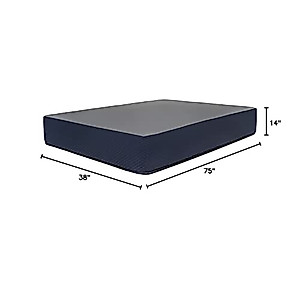 Dreamfoam Bedding Chill 14" Gel Memory Foam Mattress Twin- Made in Arizona