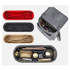 Lckaey bag organizer for niki 22 28 32 Vagabond Bag loulou bag organizer 2043beige-S