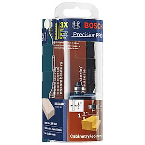 BOSCH 85614MC 1/2 In. x 1/2 In. Carbide-Tipped Rabbeting Router Bit