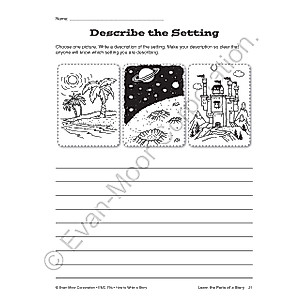 How to Write a Story, Grades 4-6+
