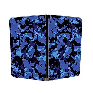 MightySkins Skin Compatible with Microsoft Surface Duo - Blue Modern Camo | Protective, Durable, and Unique Vinyl Decal wrap Cover | Easy to Apply, Remove, and Change Styles | Made in The USA