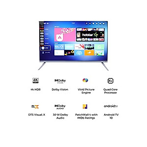 MBC Smart Led TV 40 INCH | 4K LED Smart Android TV | Model No. M4018VS9 (Black)