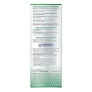 NIVEA Luminous 630 Post-Acne Dark Marks Serum (30ml), Facial Serum Visibly Reduces Post-Acne Dark Marks, Face Serum for Smooth, Refined, Glowing Skin