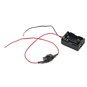 Newzoll 24V Battery Holder Storage Case Box 23A 2x12V Battery in Series Wired ON/Off Switch, 24V Battery Holder, 23A Battery Holder, Pack of 5