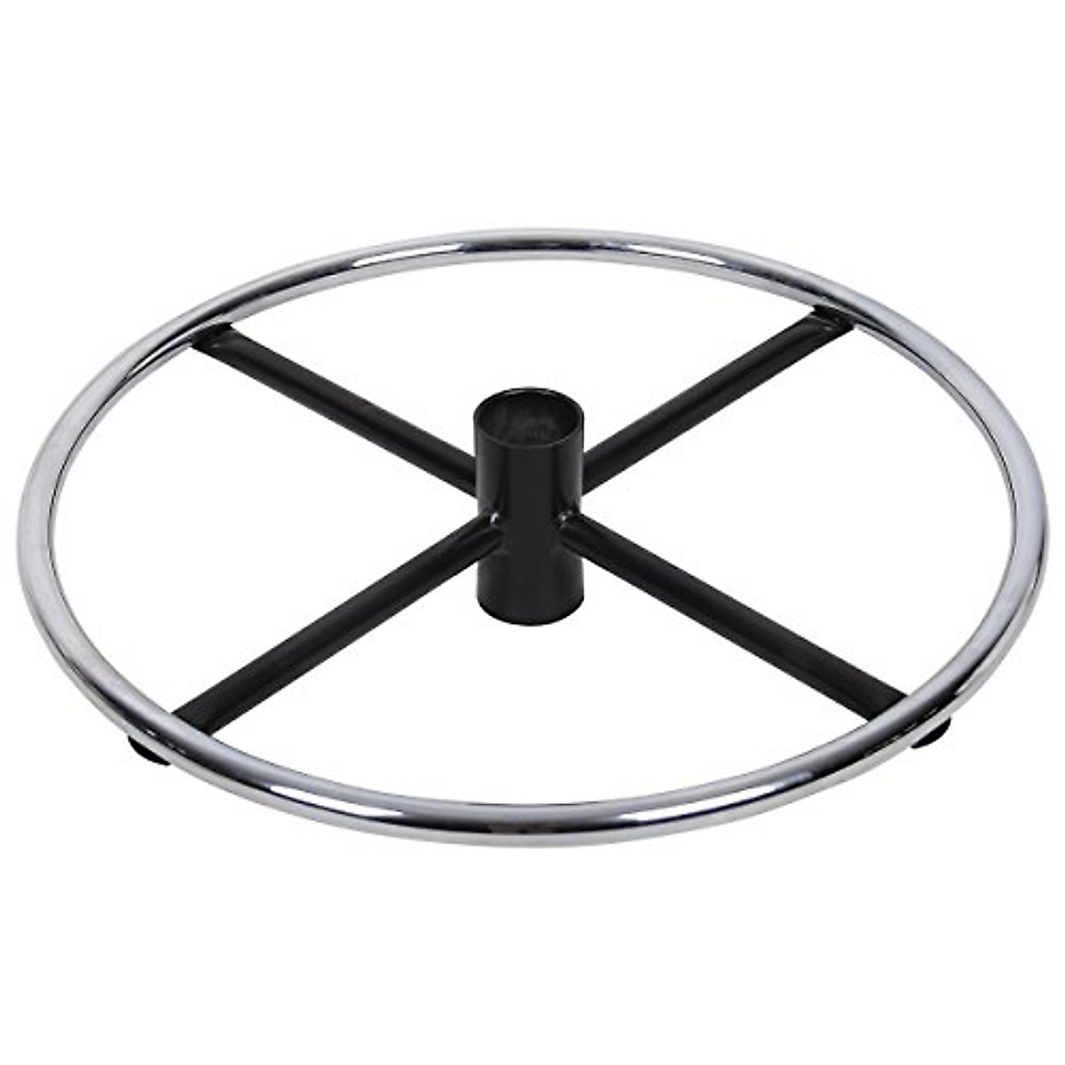 Boss Office Products B1691-BK Stand Up Fabric Drafting Stool with Adjustable Arms in Black