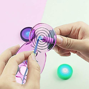 12 Pack Paper Quilling Tools Slotted Kit, Different Sizes Rolling Curling Quilling Needle Pen Curling Coach Paper Cardmaking Project Tools Set