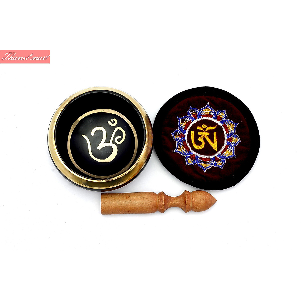 3.75" Tibetan OM Yoga Meditation Peace Singing Bowl