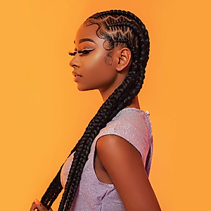 Sensationnal Braids XPRESSION 3X Pre-Stretched Braid 58 inches (3-pack, 1B)