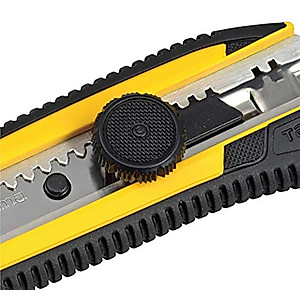 TAJIMA Utility Knife - 3/4" 7-Point Heavy GRI Snap Blade Box Cutter with Dial Lock & Endura-Blade - LC-561