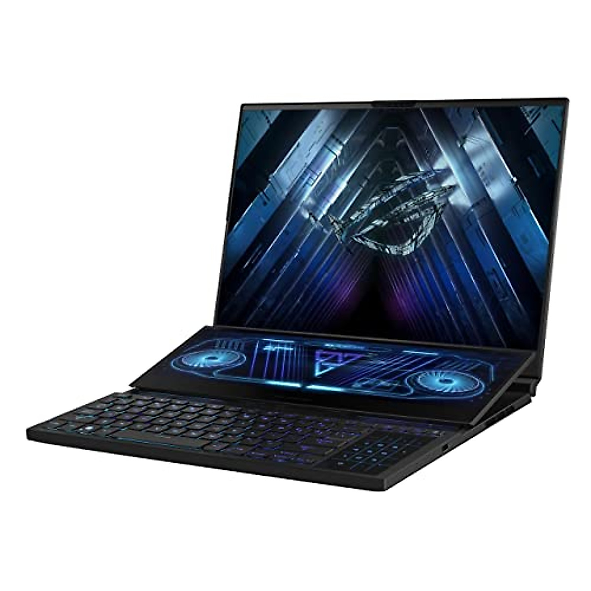 ASUS ROG Zephyrus Duo 16 GX650 GX Gaming & Entertainment Laptop (AMD Ryzen 9 7945HX 16-Core, 32GB DDR5 4800MHz RAM, 8TB PCIe SSD, GeForce RTX 4080, 16.0" 240Hz Win 10 Pro) with TUF Gaming M3