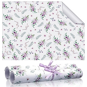 10 Sheet Fragrant Drawer Liners for Dresser Lavender Scented Cabinet Liners for Shelves 15.8 x 22 Inch Paper Liner for Drawers and Cabinets Non Adhesive Drawer Paper Liner (Floral Style)